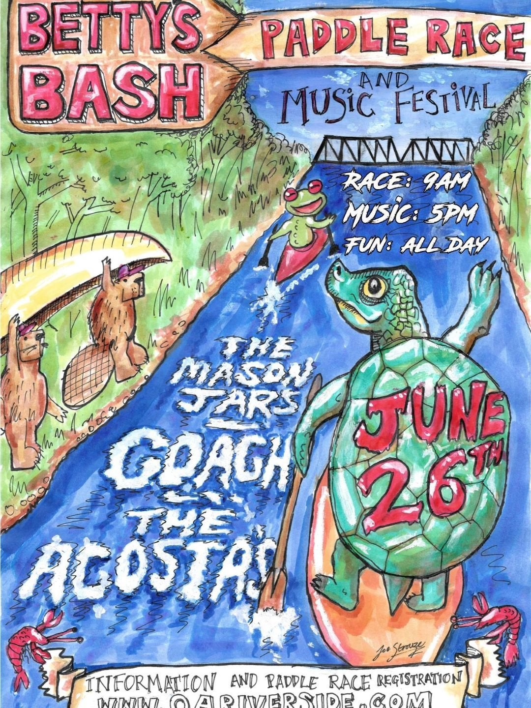 Paddle Races and Music Festival Planned for June 26 - The Augusta Press