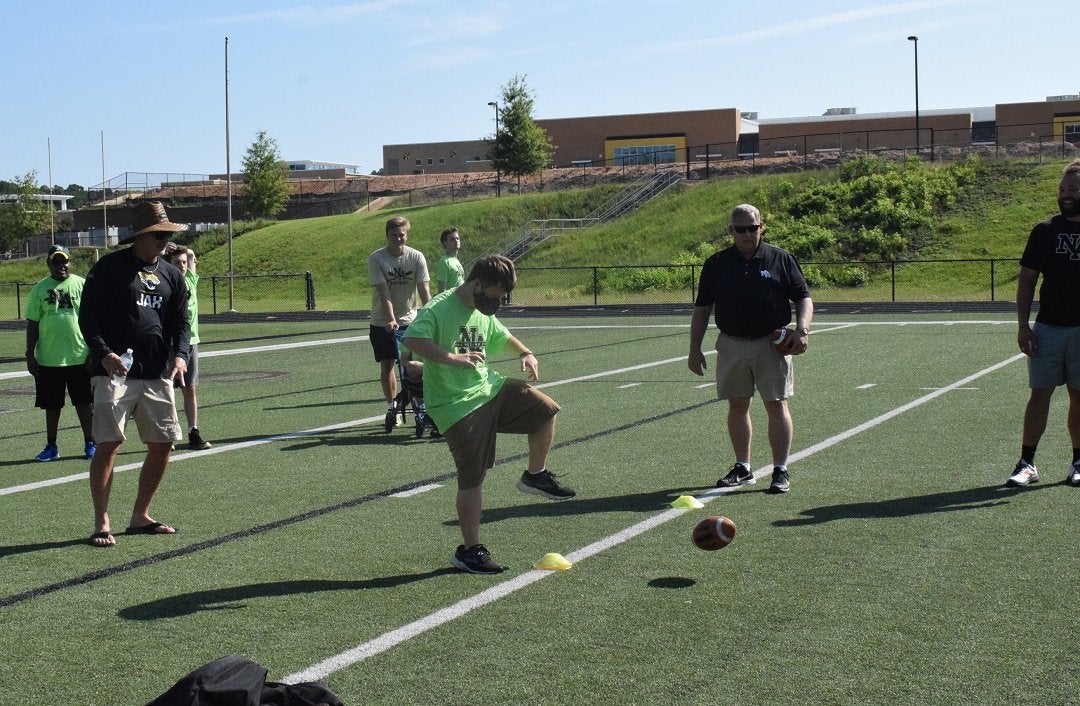 Football Clinic Adapted for Special Needs - The Augusta Press