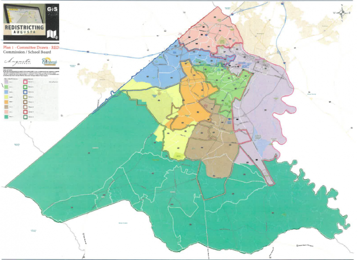 Honing Richmond County’s new redistricting map - The Augusta Press