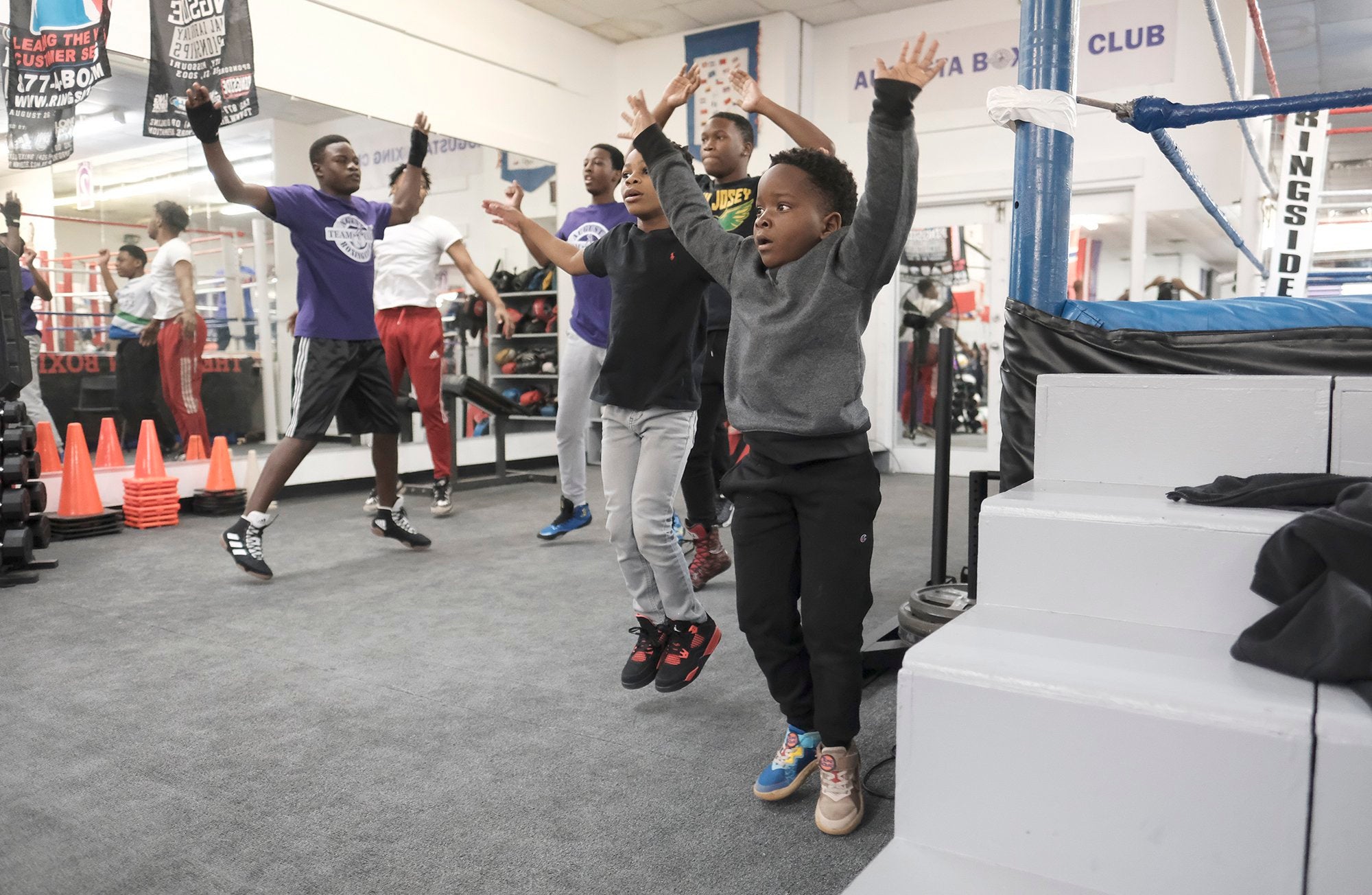 Photojournalism: Augusta Boxing Club grand reopening - The Augusta Press