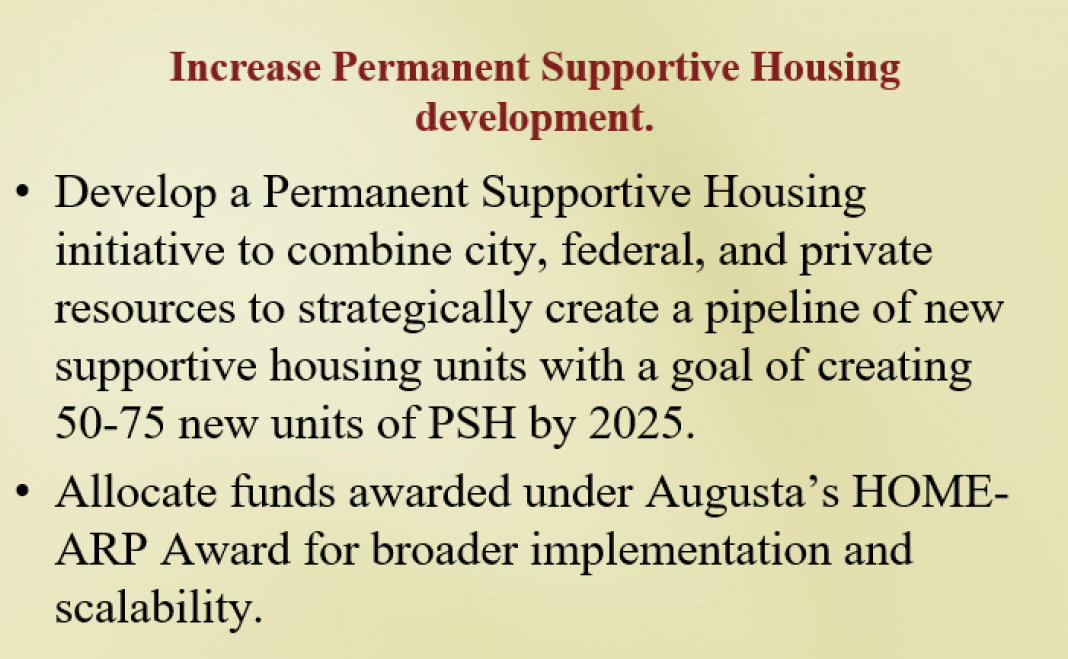 Taking the first steps to address homelessness in Augusta - The Augusta ...