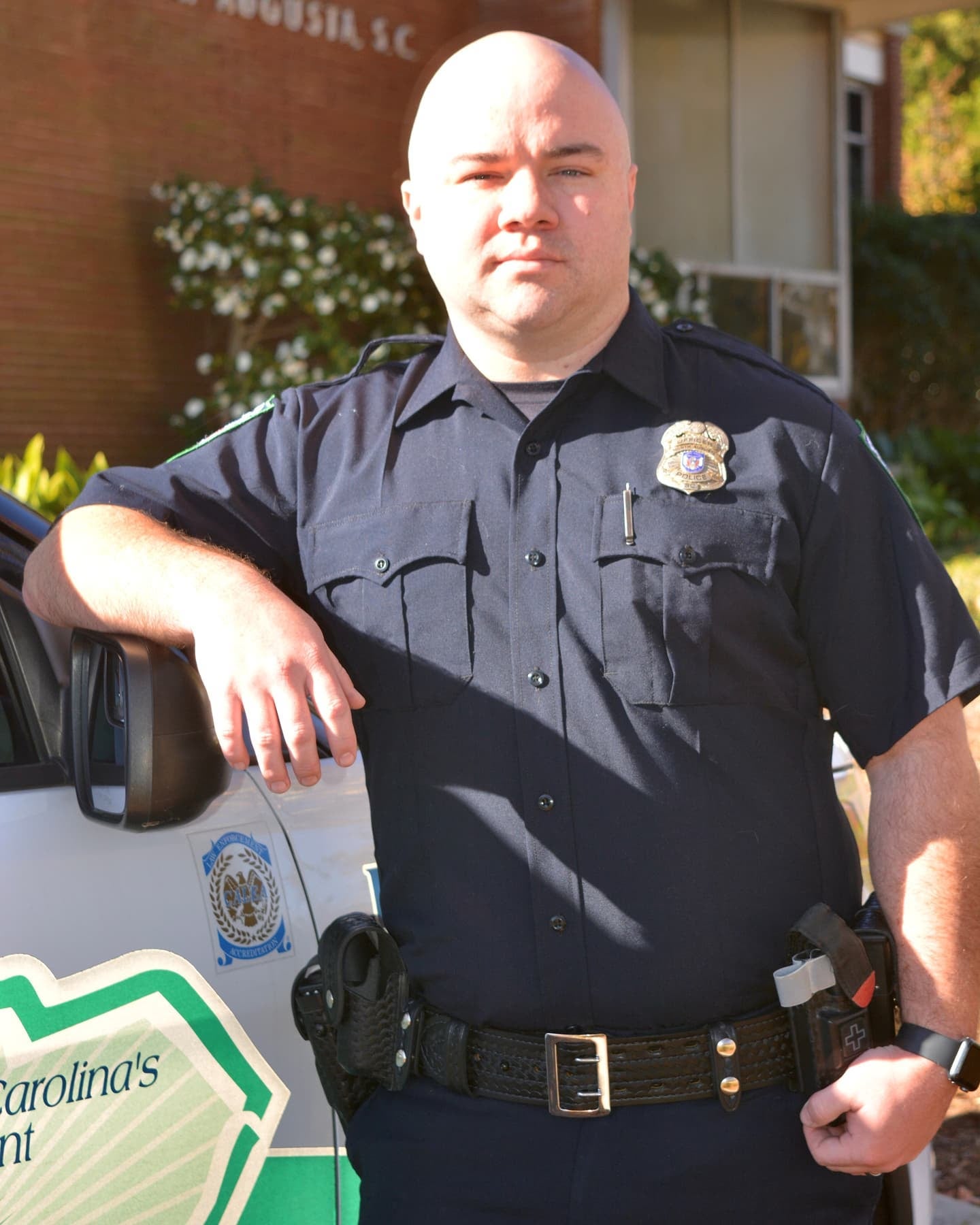 Honoring a North Augusta officer - The Augusta Press