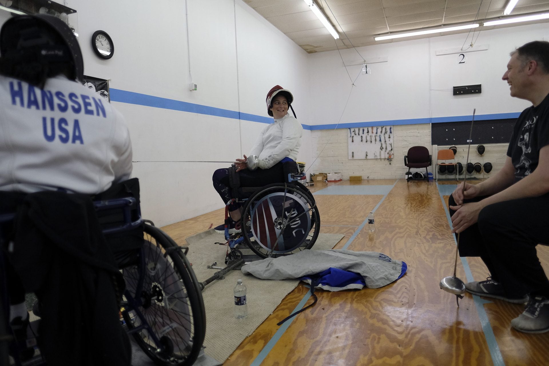 Photojournalism: USA Fencing hosts parafencing camp at Augusta Fencers ...