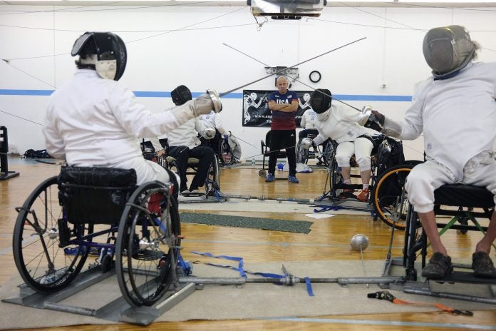 Photojournalism: USA Fencing hosts parafencing camp at Augusta Fencers ...
