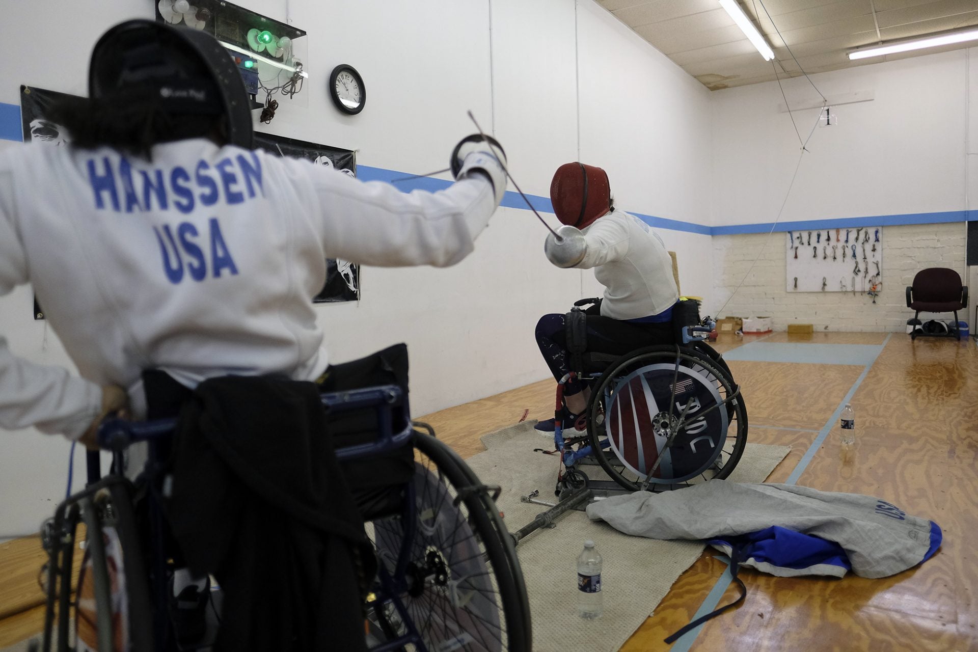 Photojournalism: USA Fencing hosts parafencing camp at Augusta Fencers ...