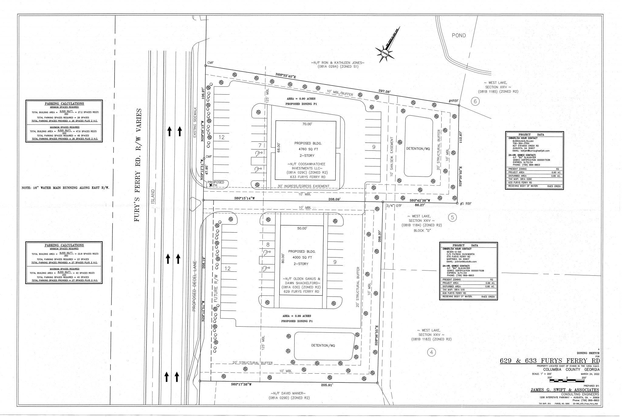 Rezoning requests along Furys Ferry include proposed businesses in ...