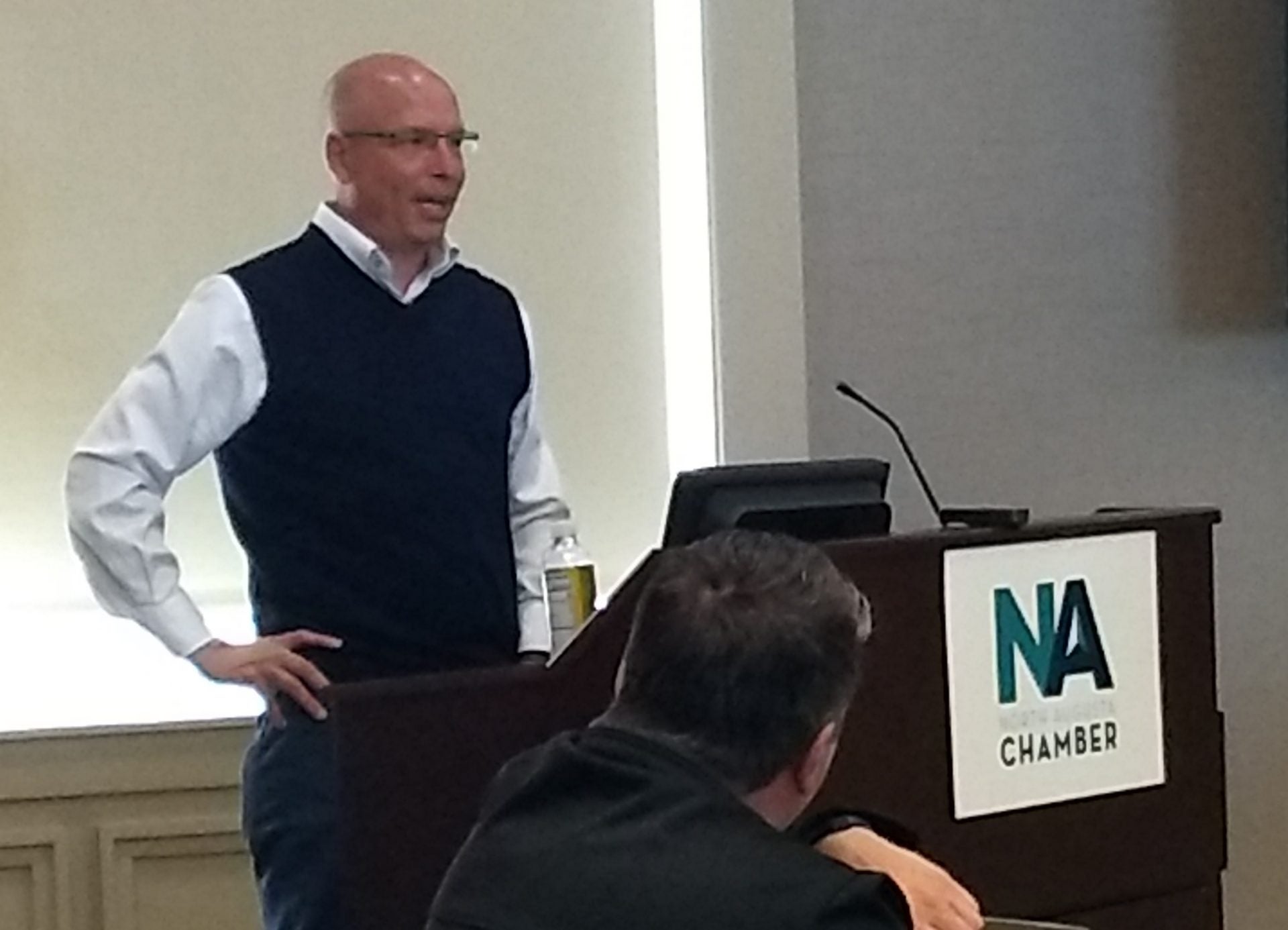 North Augusta business leaders hear from the man hired to raise the ...