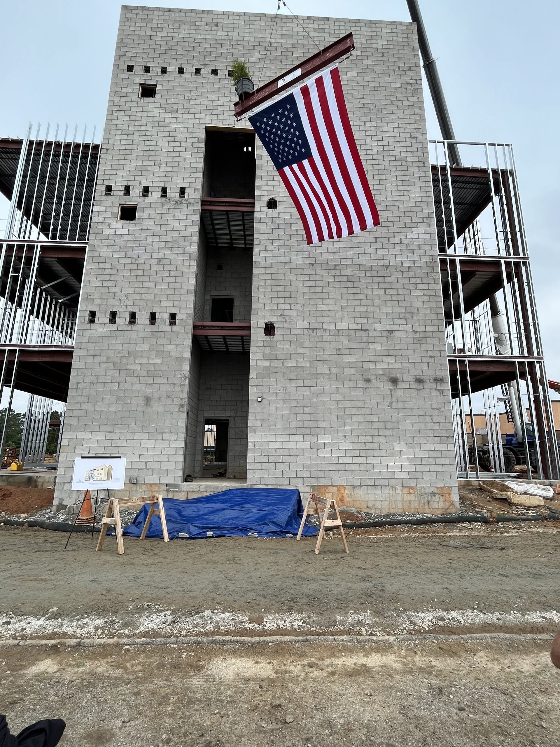 Final beam raised on law enforcement administration building - The ...