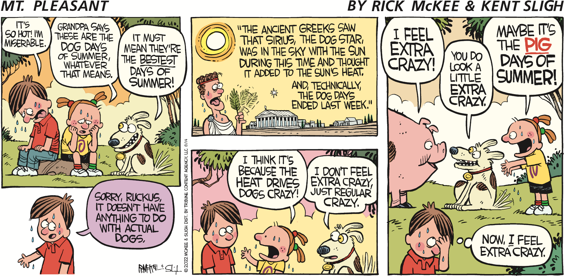 Rick McKee Comic Strip Aug. 14, 2022 - The Augusta Press