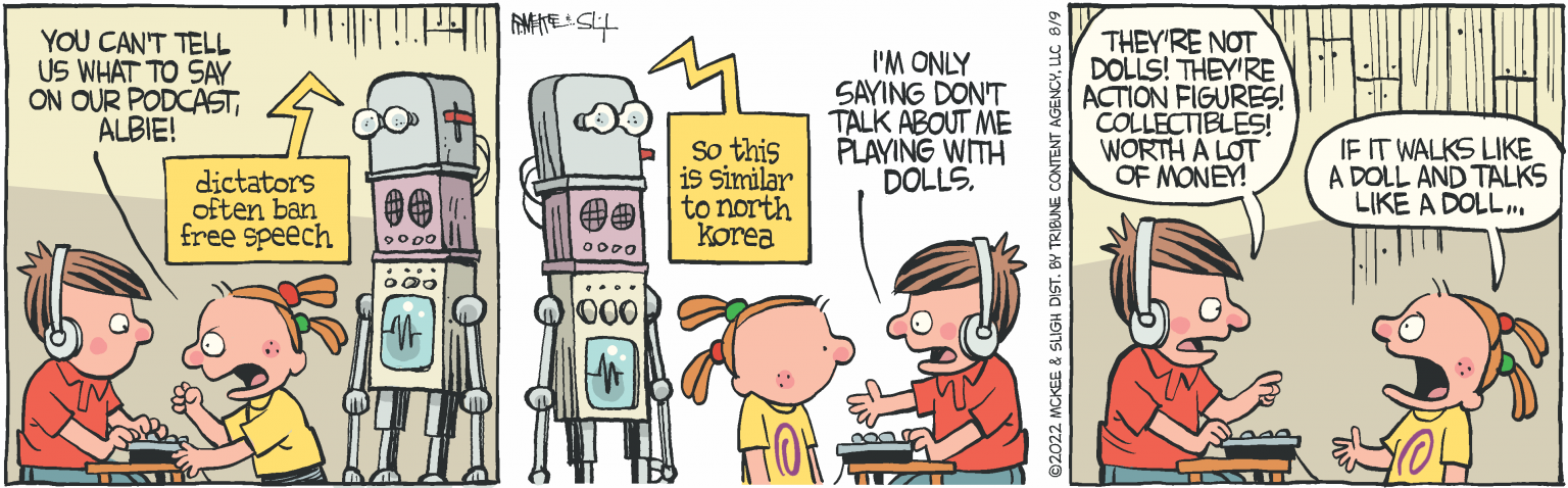 Rick McKee Comic Strip Aug. 9, 2022 - The Augusta Press