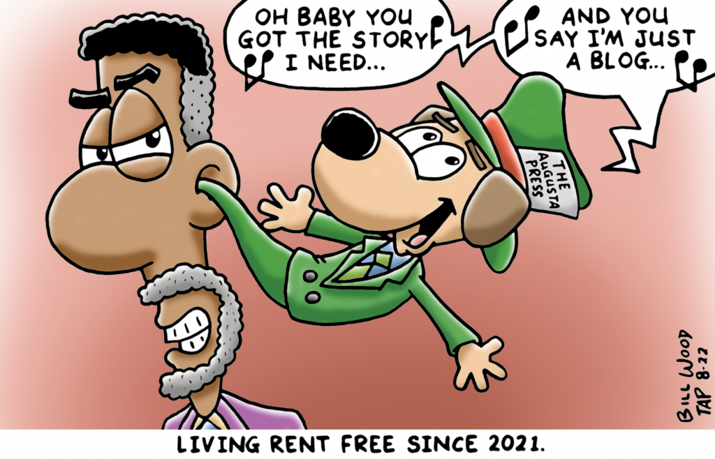 B.J. Wood Cartoon August 22, 2022 - The Augusta Press