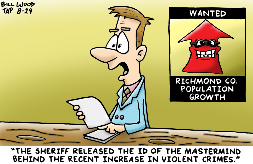 B.J. Wood Cartoon August 29, 2022 - The Augusta Press