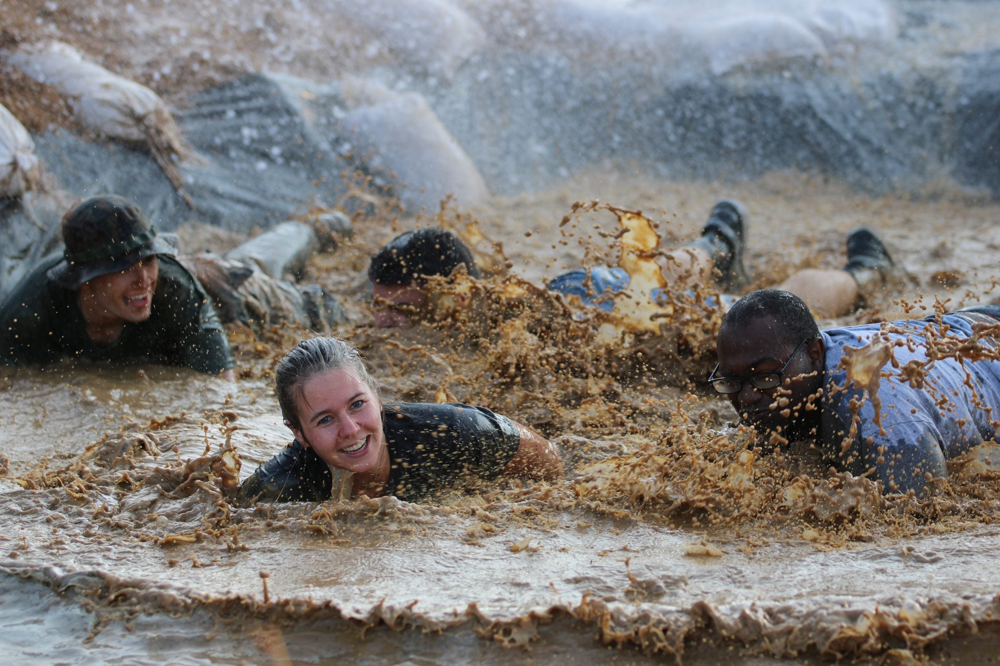 Photojournalism: Marine Mud Challenge - The Augusta Press