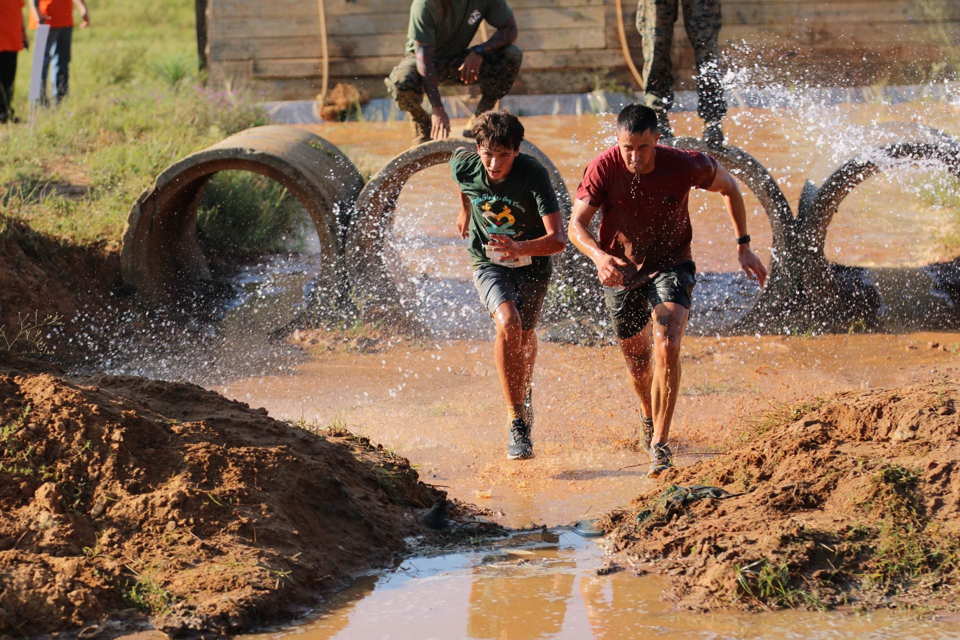 Photojournalism: Marine Mud Challenge - The Augusta Press