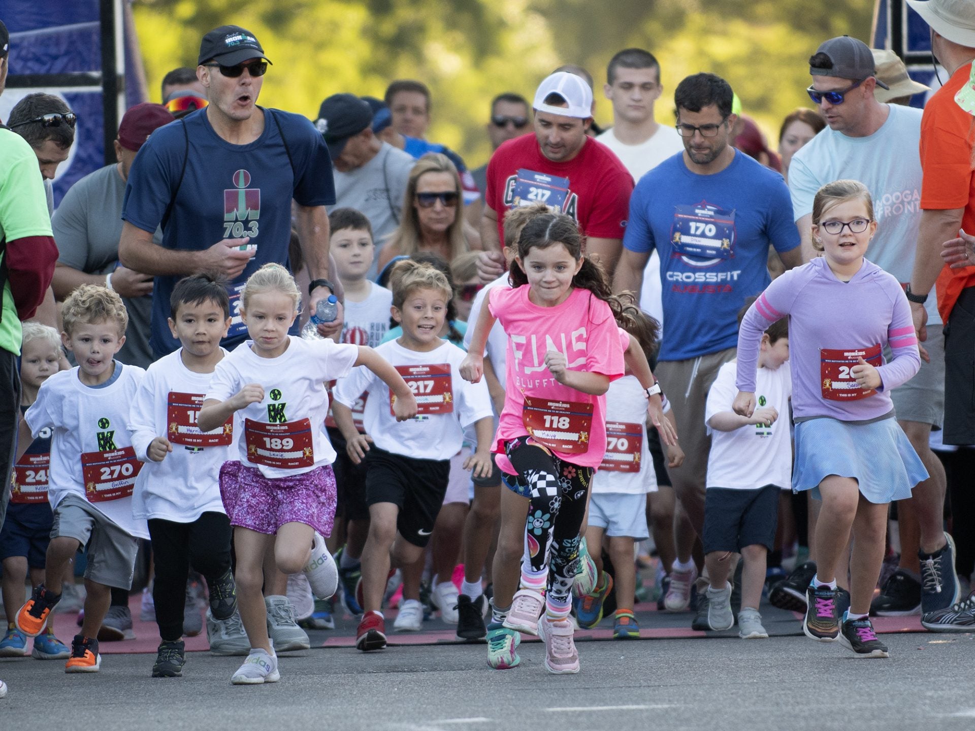 Photojournalism: IRONKIDS overruns downtown Augusta - The Augusta Press
