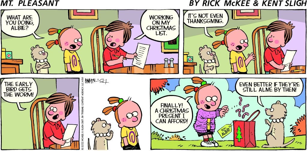 Rick McKee Comic Strip Nov. 20, 2022 - The Augusta Press