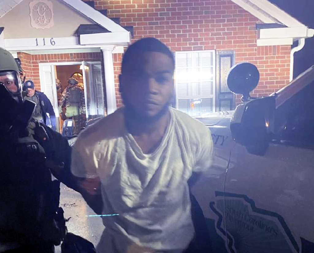 North Augusta cops end standoff after Burke murder suspect tracked to local home - The Augusta Press