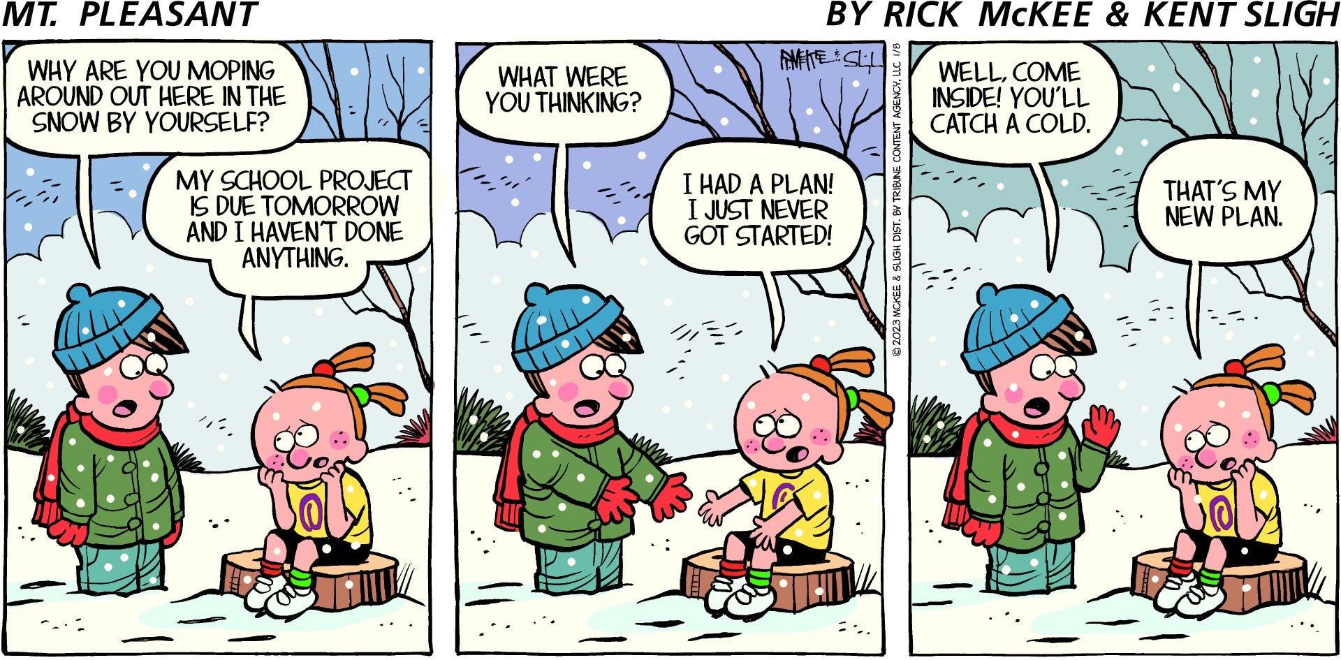 Rick McKee Comic Strip Jan. 8, 2023 - The Augusta Press