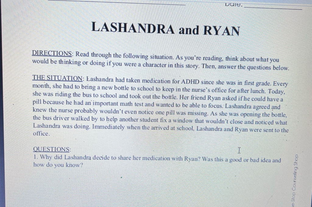 Improper assignment accidentally sent to Evans Middle students - The ...