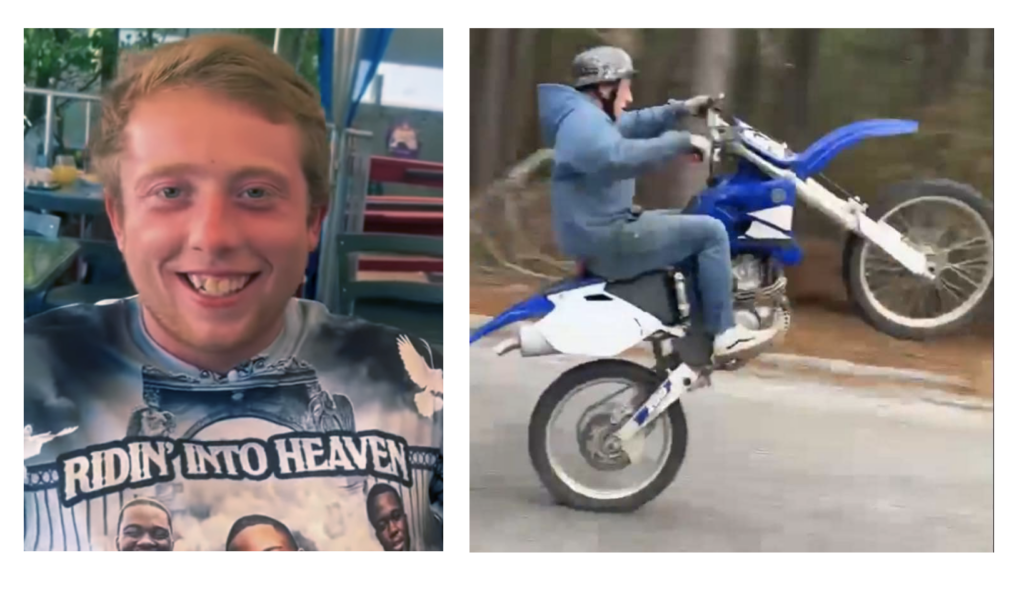 Beloved biker killed after fall through skylight during Augusta roof ...