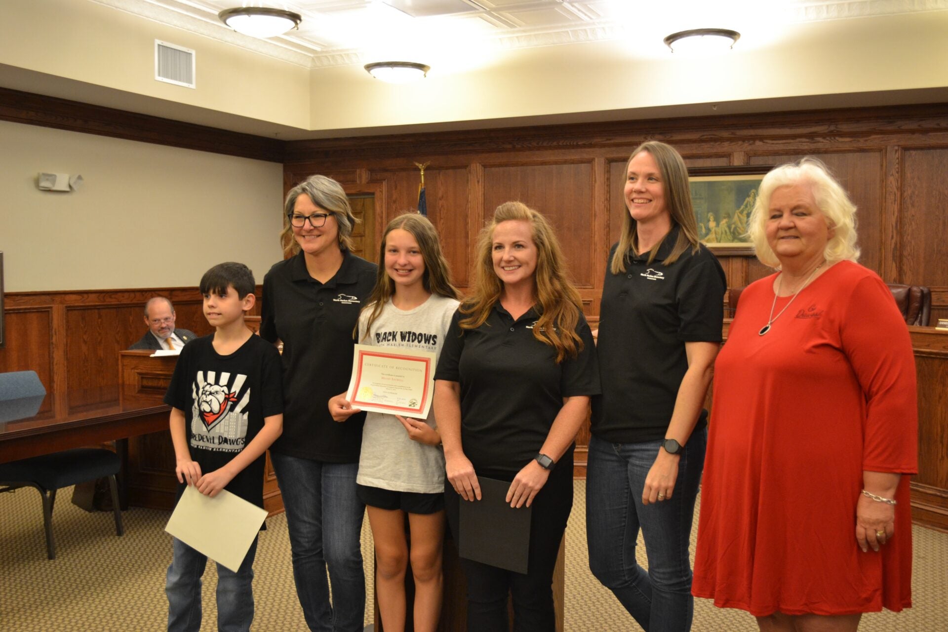 Harlem City Council recognizes North Harlem Elementary School ...