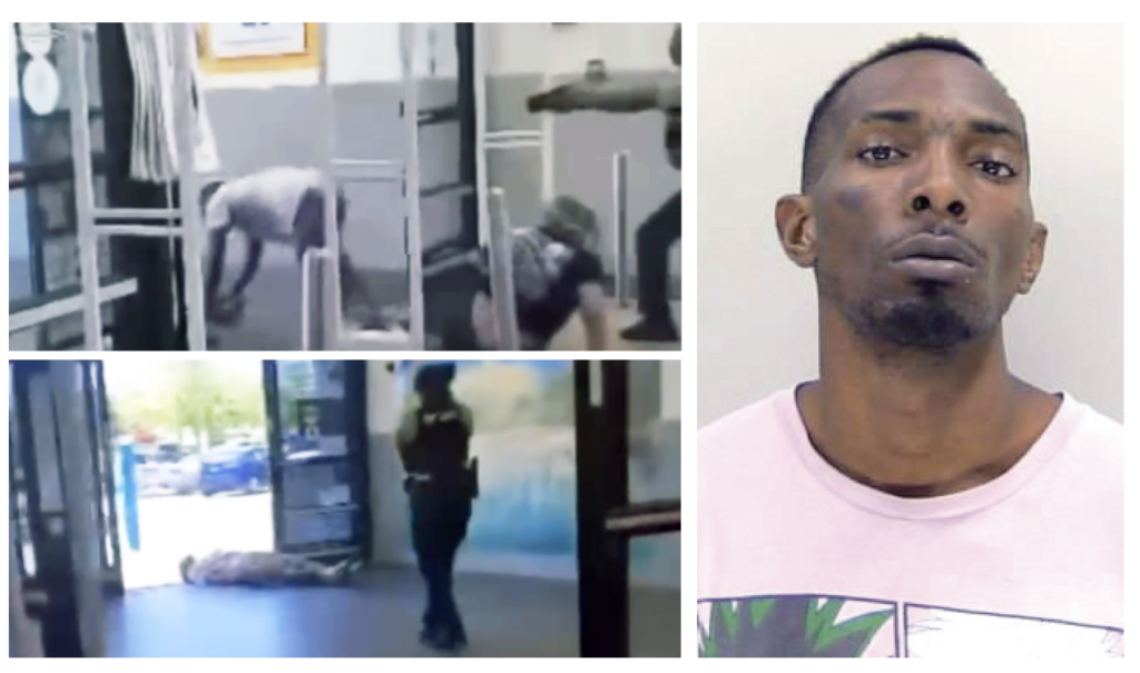 Watch the video: Augusta shoplifter tasered after shoving officer - The ...