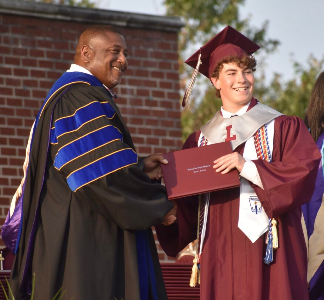 Lakeside High School graduates salute the past and celebrate the future ...