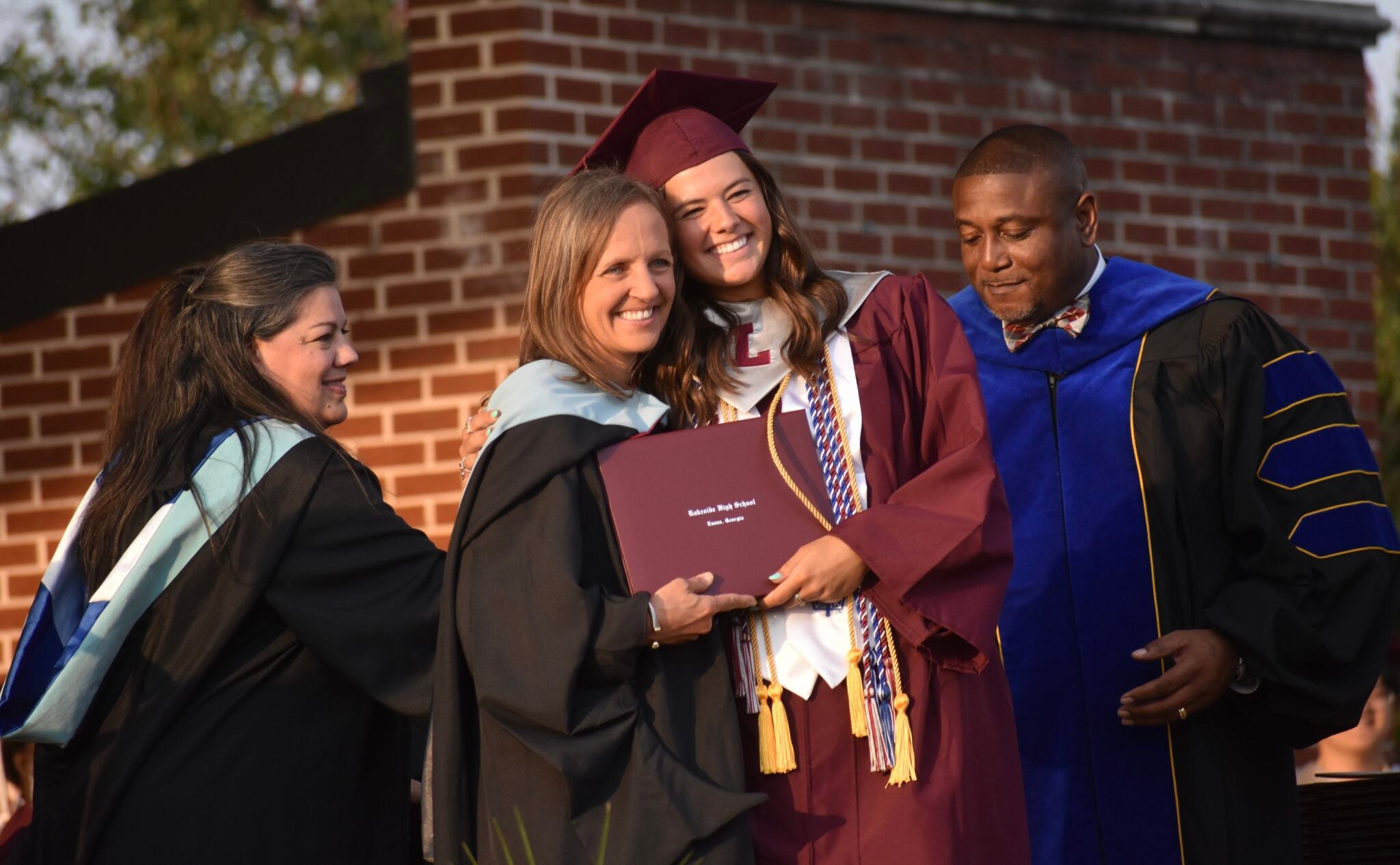 Lakeside High School graduates salute the past and celebrate the future ...