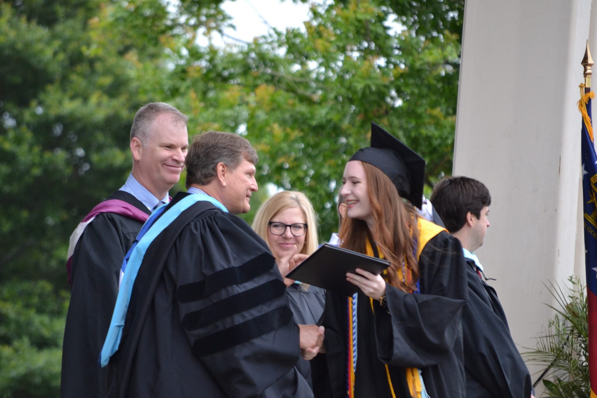 Evans High School celebrates Class of 2023, honors student who passed ...