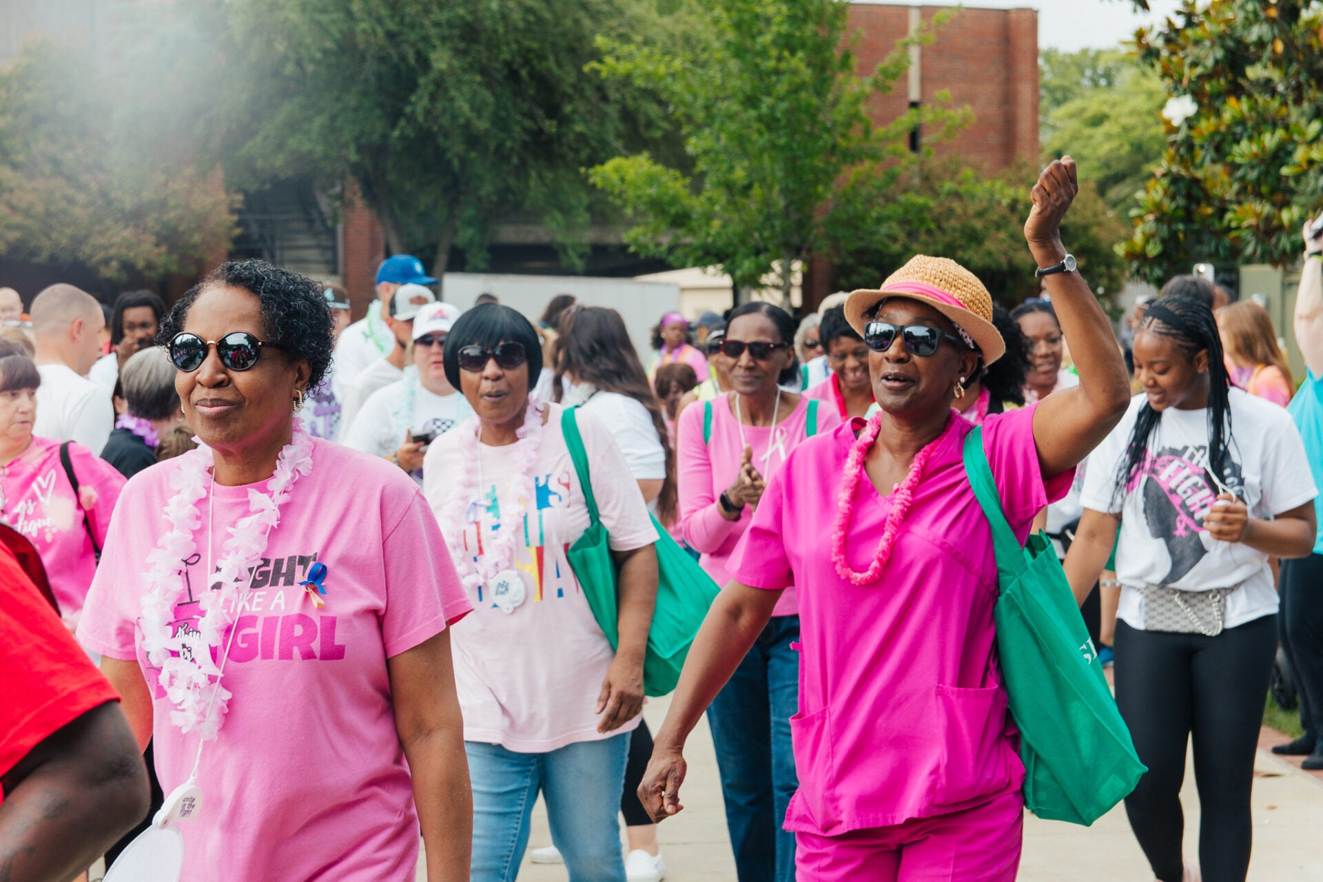 Photojournalism: Georgia Cancer Center hosts walk to celebrate ...