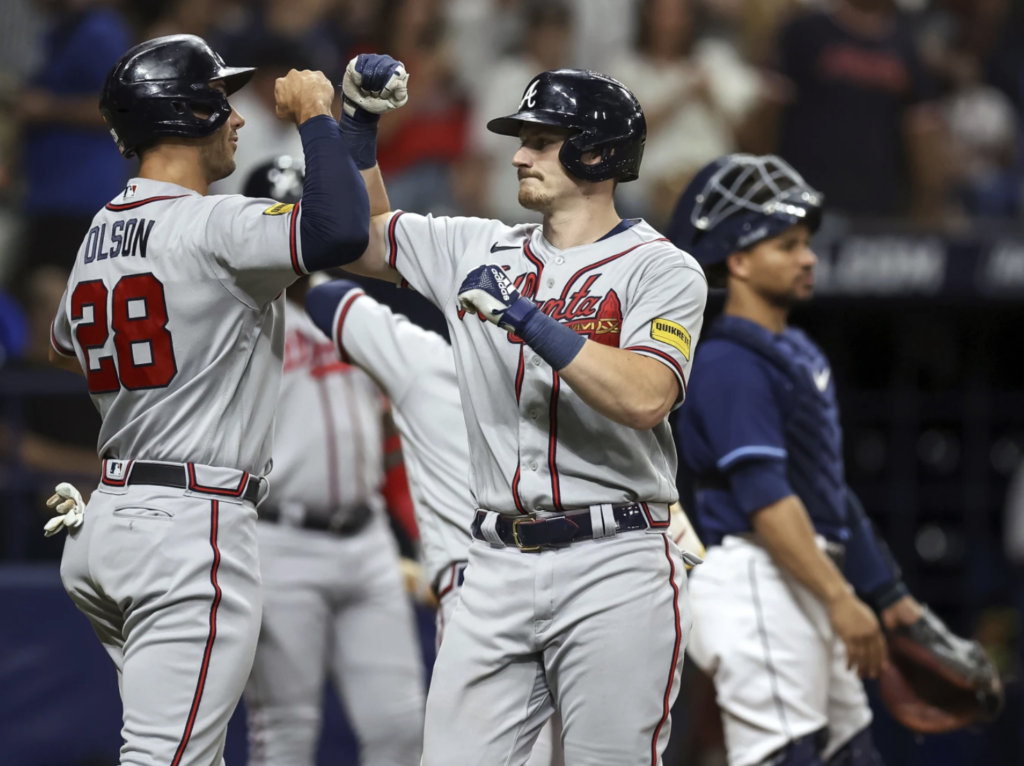 Strider cruises, the majors-best Braves pound the Rays 6-1 in battle of ...