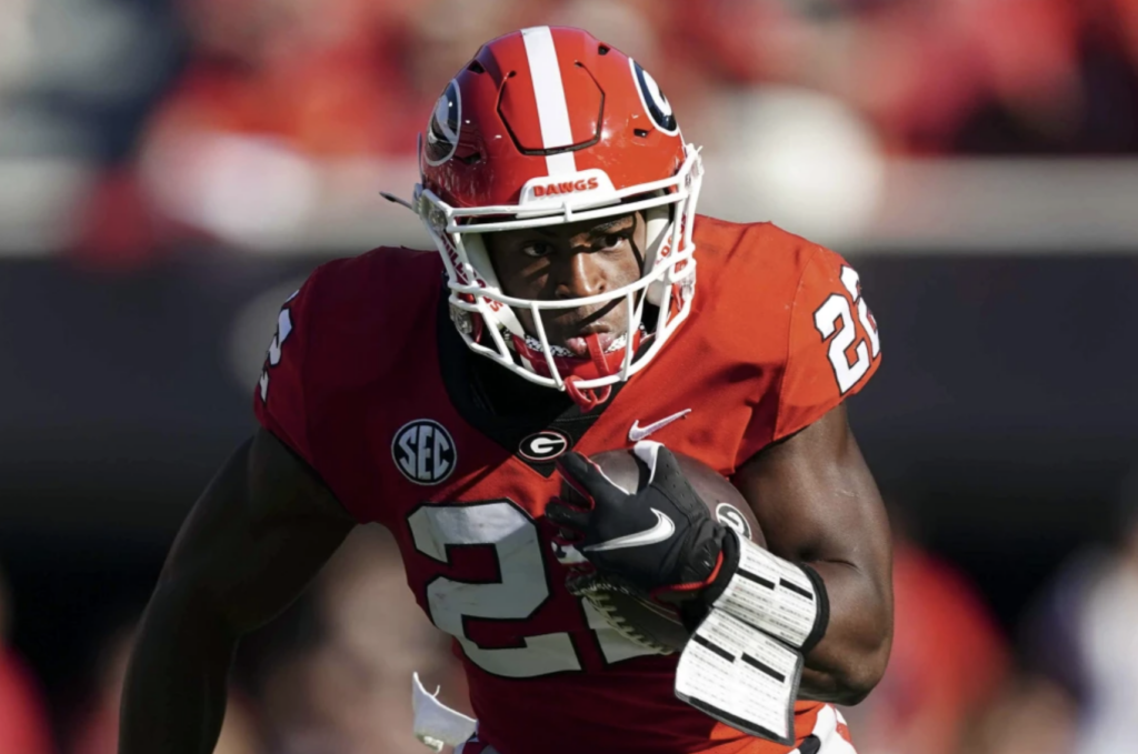 No. 1 Georgia loses running back Branson Robinson to season-ending ...