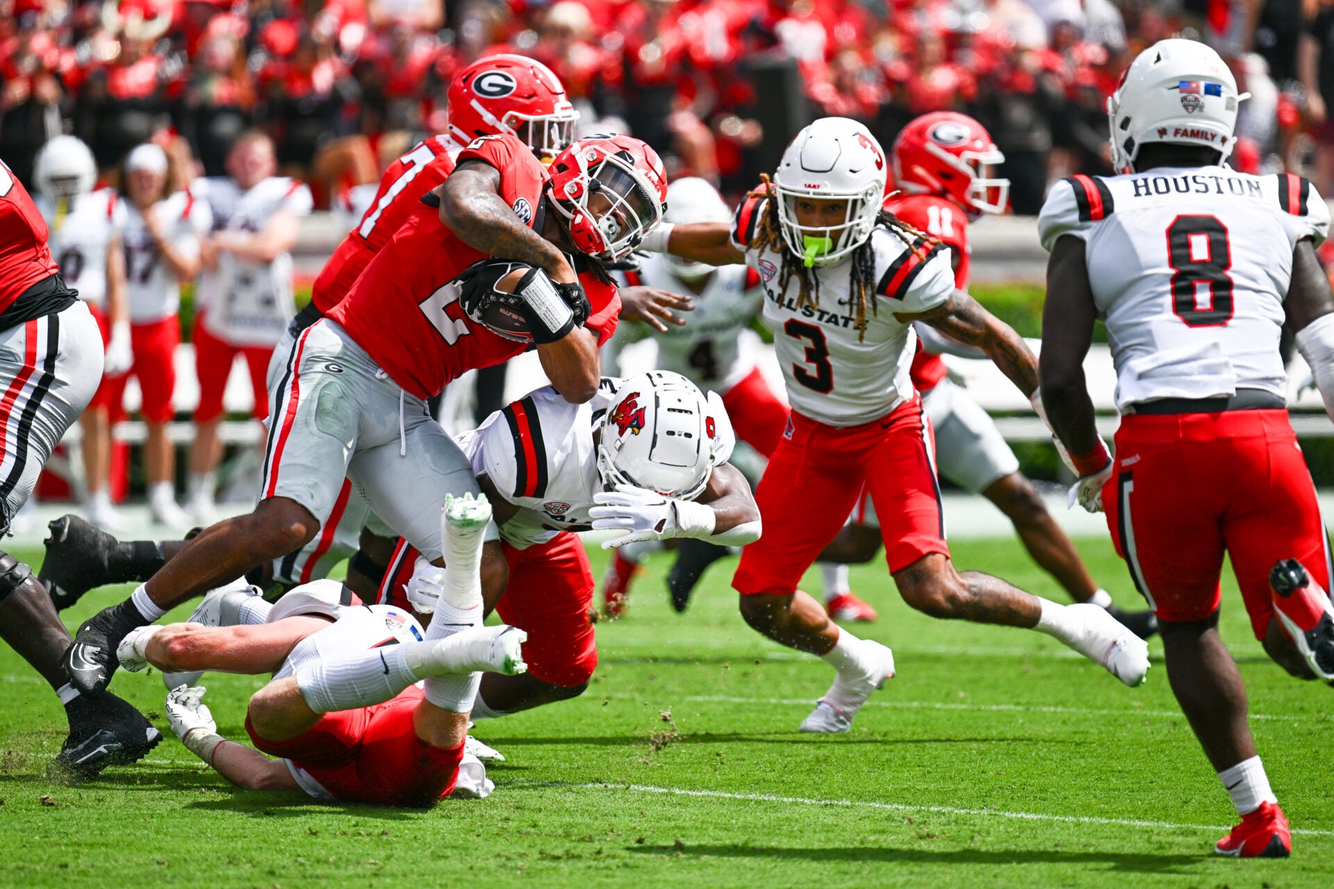 Photojournalism: UGA versus Ball State - The Augusta Press