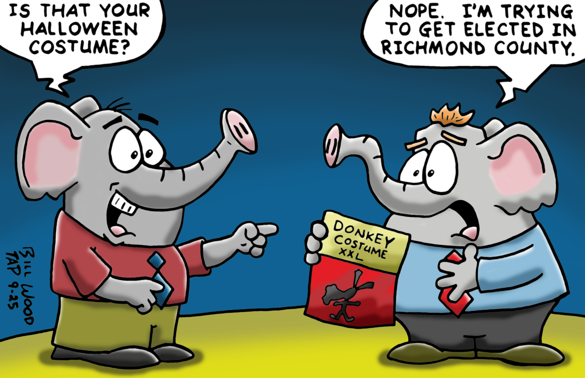 B.J. Wood Editorial Cartoon Sept. 25, 2023 - The Augusta Press