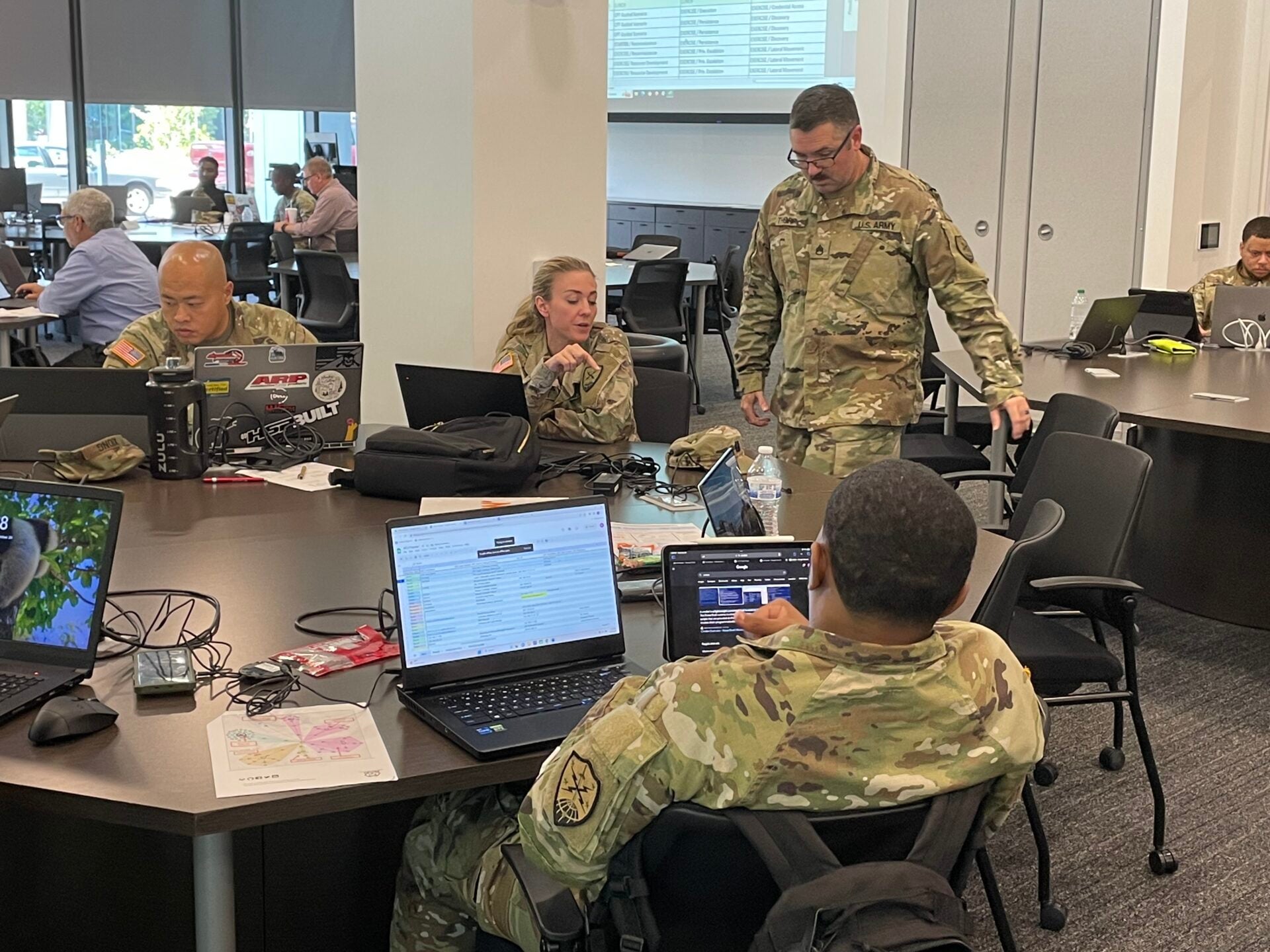 Georgia specialists train to fight against cyber attacks at Cyber Dawg 2023 - The Augusta Press