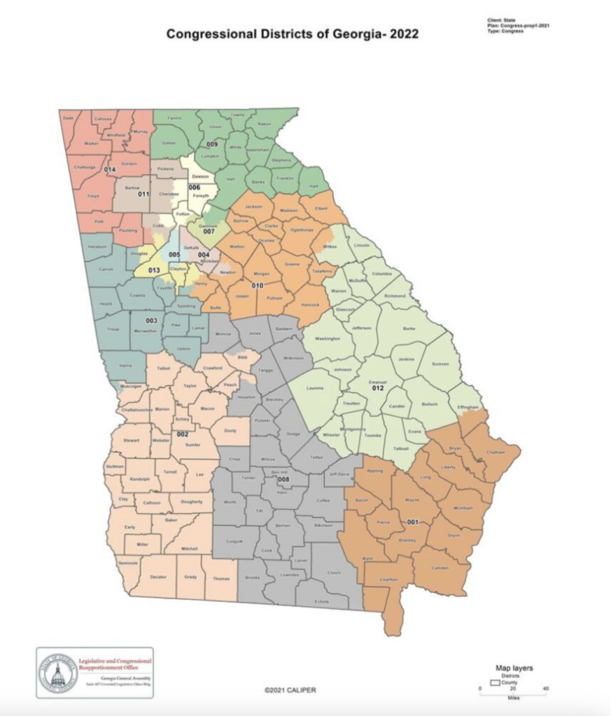 Federal judge tosses Georgia redistricting maps; Kemp calls special session - The Augusta Press