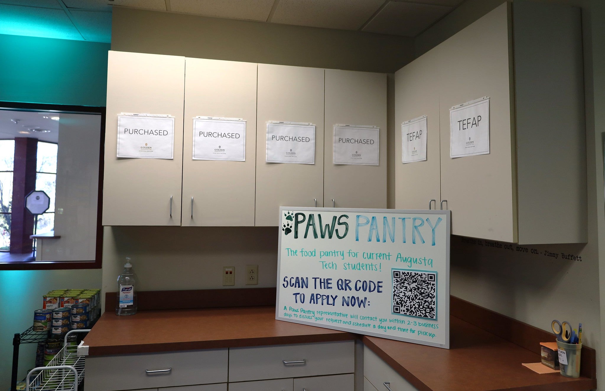 Augusta Tech opens Paws Food Pantry to prevent student food insecurity ...