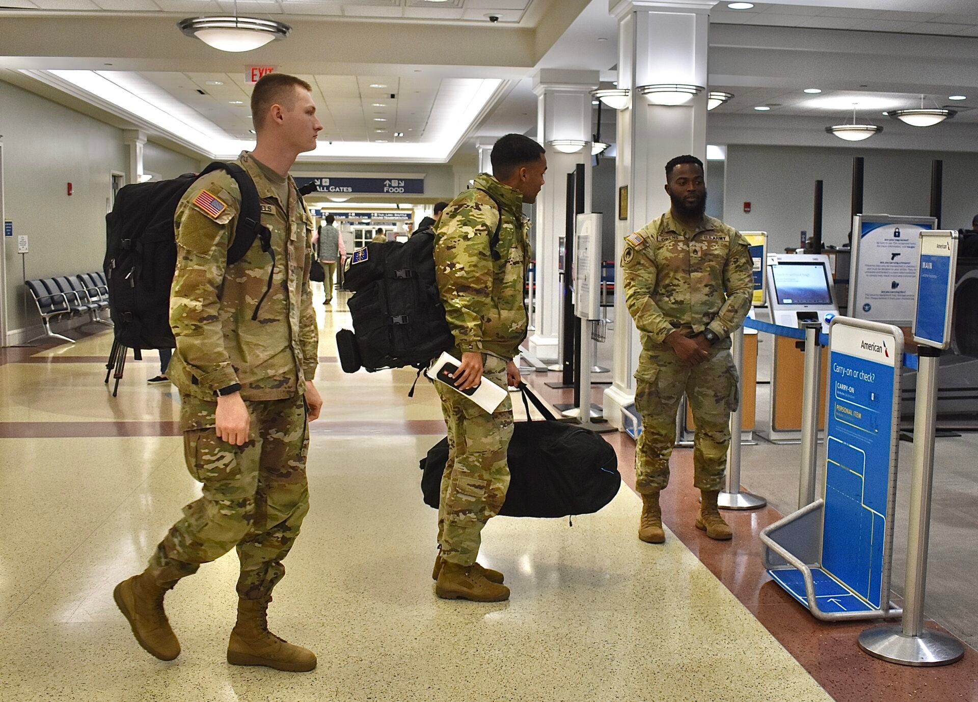 Fort Eisenhower soldiers go home for the holidays to relax - The ...
