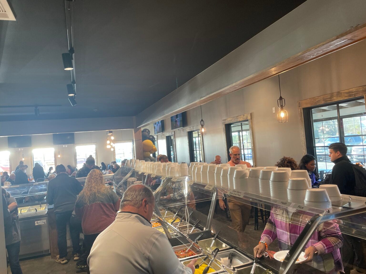 Dukes Bar-B-Que hosts grand opening to big morning crowd - The Augusta ...