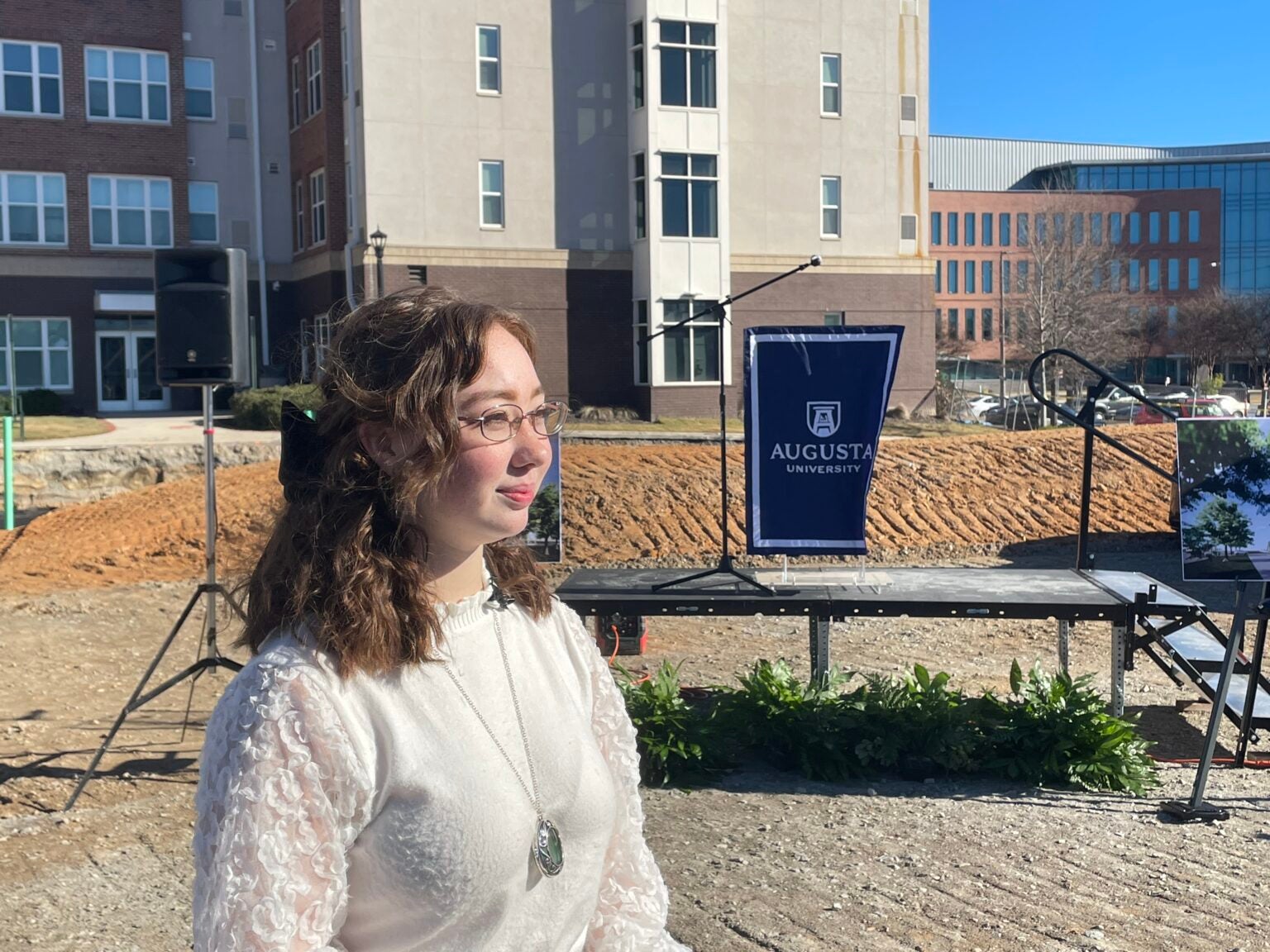 Augusta University holds groundbreaking ceremony for new parking deck ...