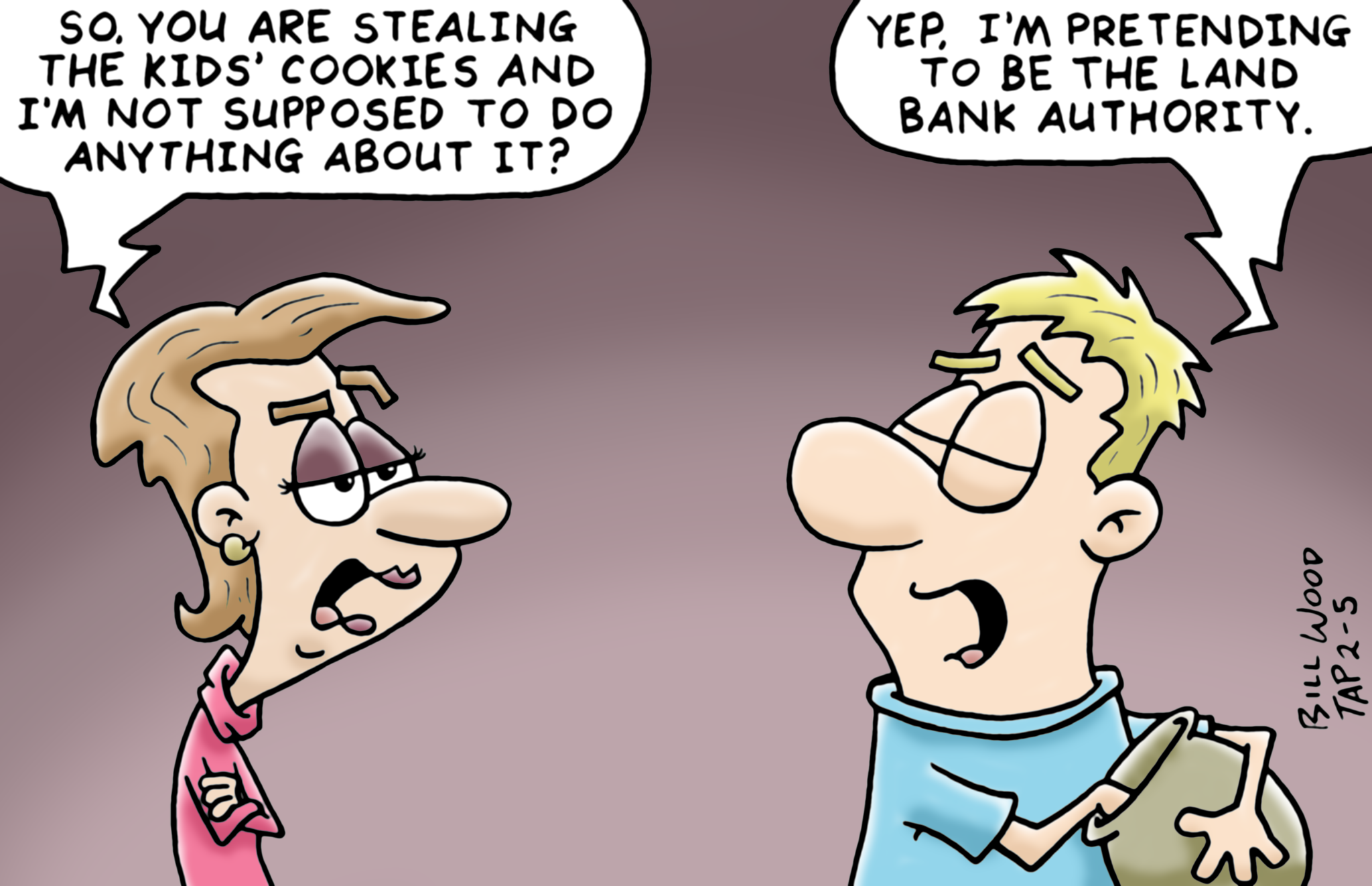 B.J Wood Editorial Cartoon - The Augusta Press