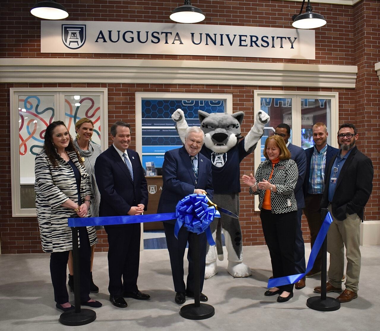 Augusta University celebrates opening of storefront in JA Discovery ...