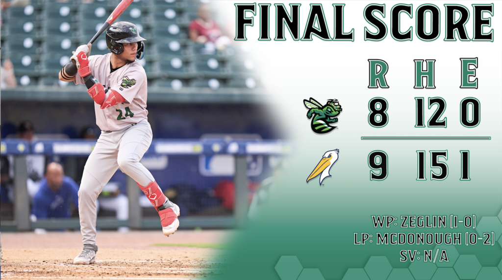 Pelicans sweep GreenJackets in Saturday doubleheader - The Augusta Press
