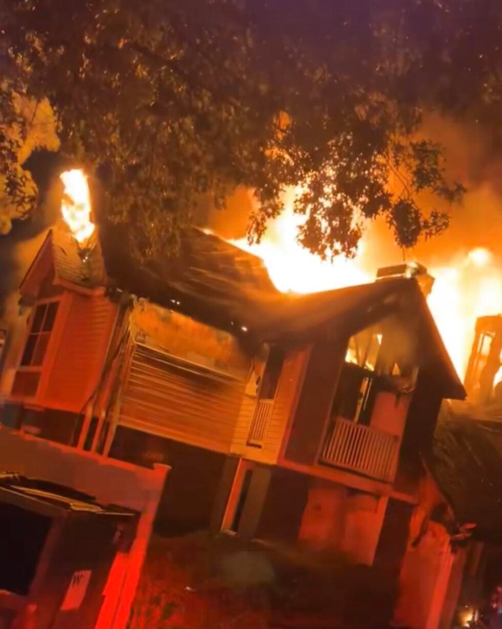 Late night fire damages apartment building following reports of ...