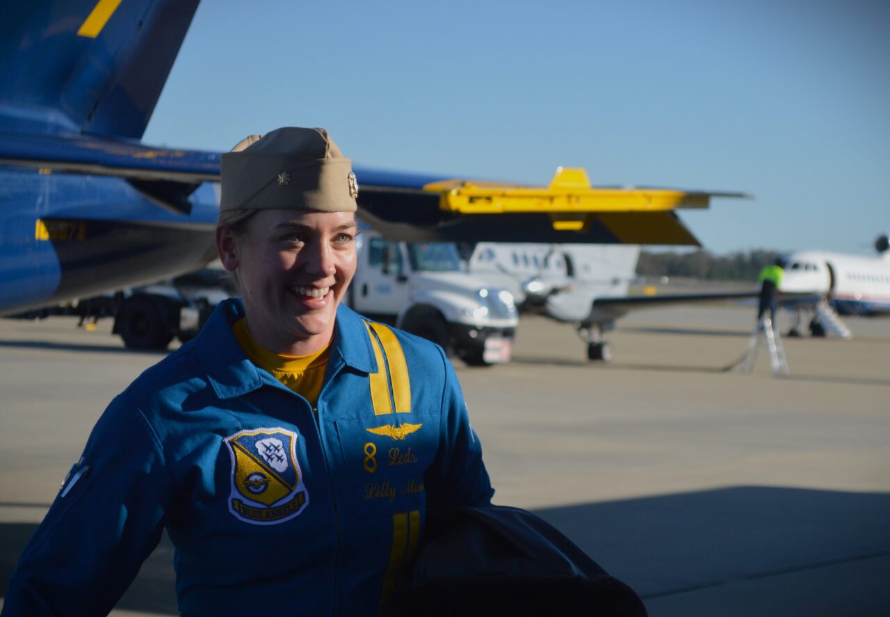 US Navy Blue Angels visit CSRA before upcoming air show - The Augusta Press