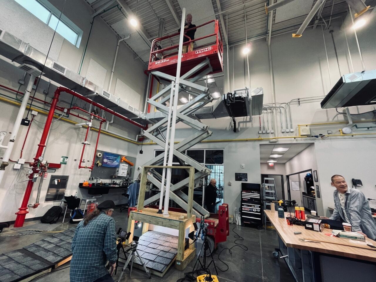 Scientists test new Roof Savers shingle protector at Augusta Prep's ...