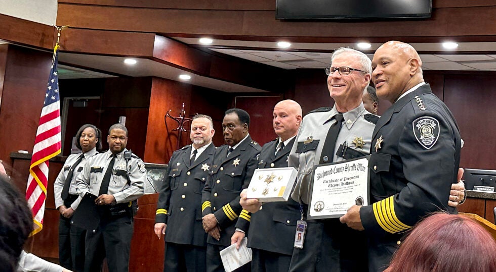 Richmond County sheriff promotes, appoints dozens of personnel to new ...