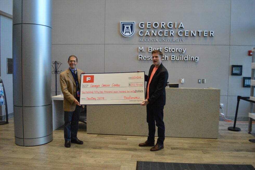 Paceline presents over $250K to Georgia Cancer Center - The Augusta Press