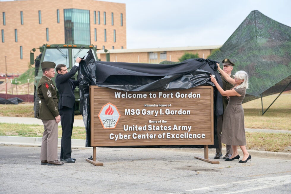 Fort Gordon rededicated in honor of Medal of Honor recipient Gary Gordon