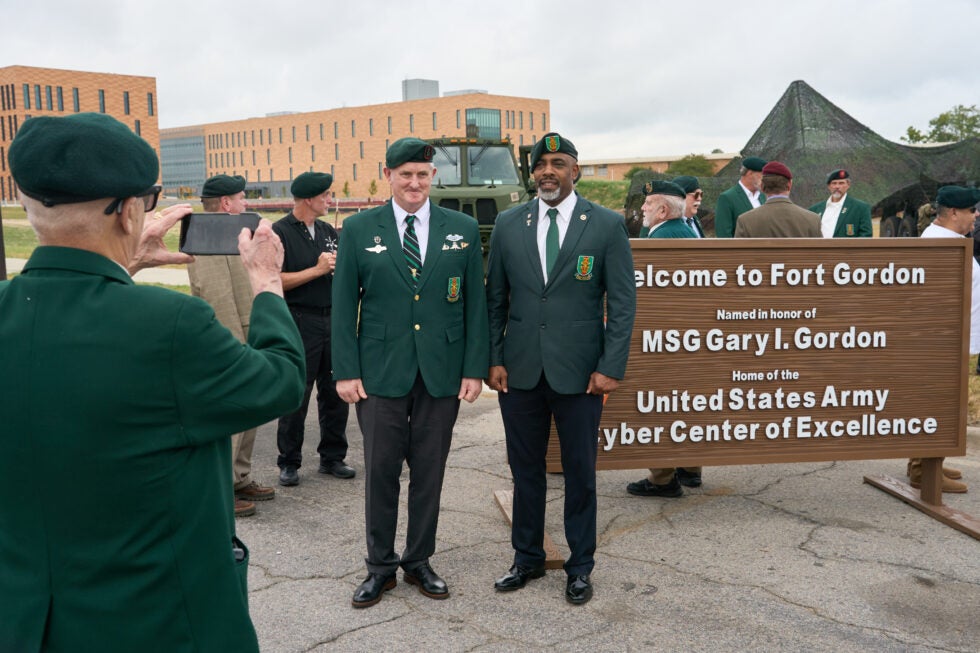 Fort Gordon rededicated in honor of Medal of Honor recipient Gary Gordon